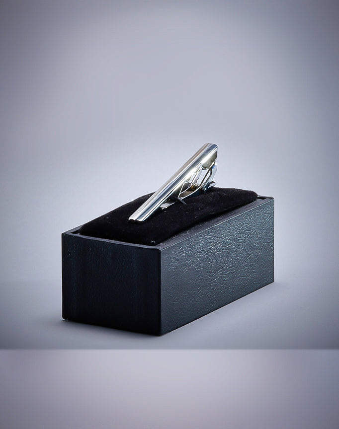 Formal Men's Alloy Metal Silver Simple Necktie Tie Pin Bar – Vivace The ...